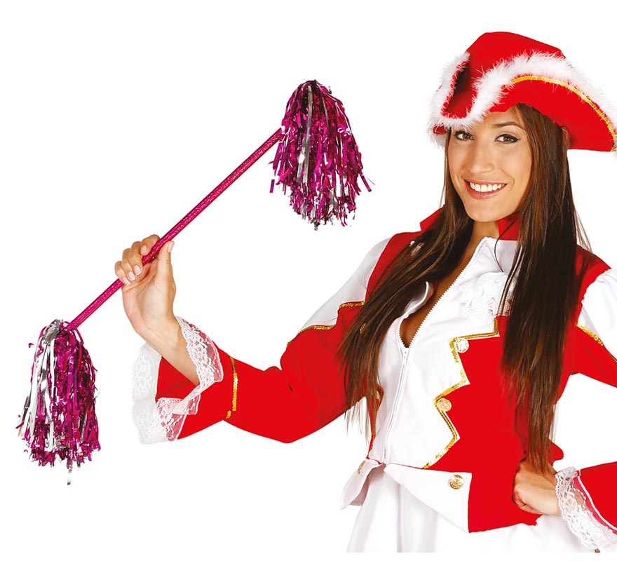 Baton Majorette Couleurs assorties 60 cm.