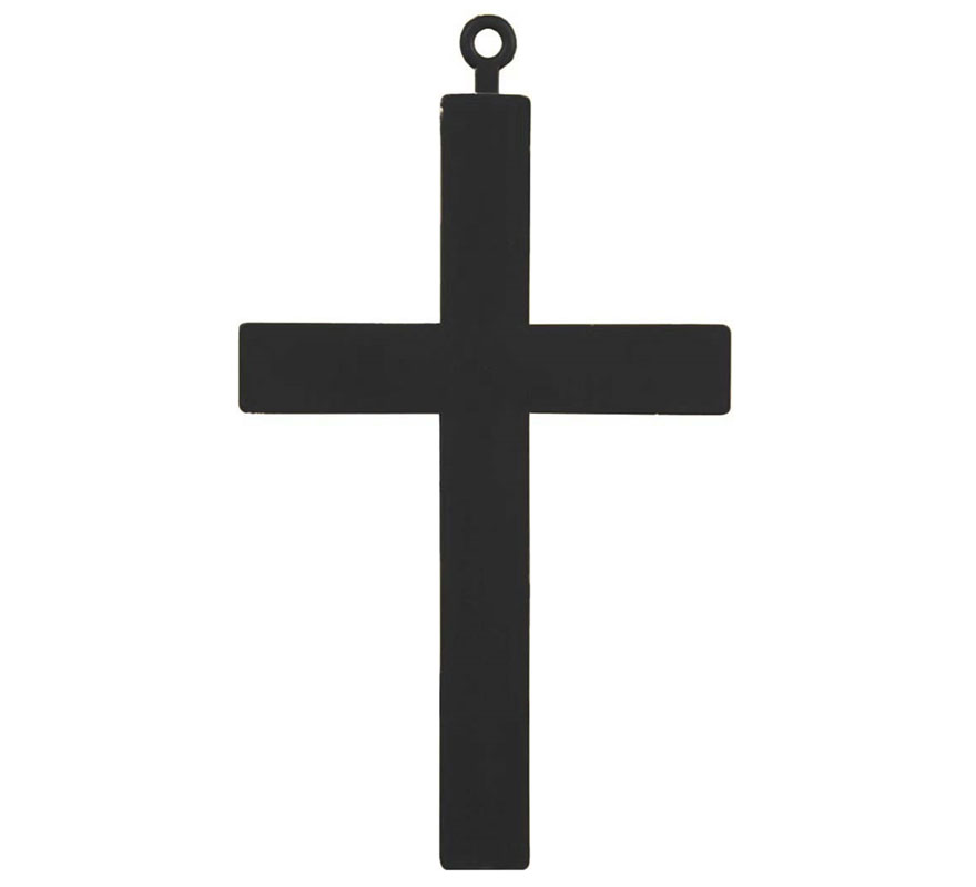 Cruz Negra de Sacerdote de 22 cm