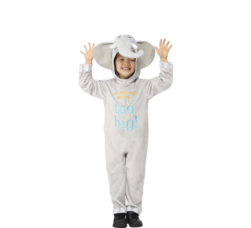 Déguisement Dear Elephant Deluxe Zoo garçon