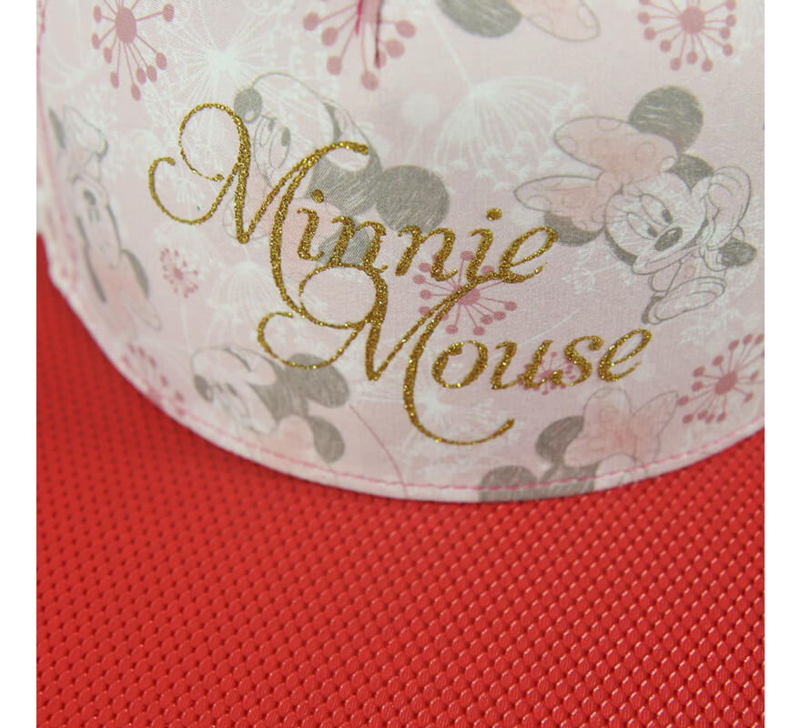 Gorra Visera Roja de Minnie 54 cm