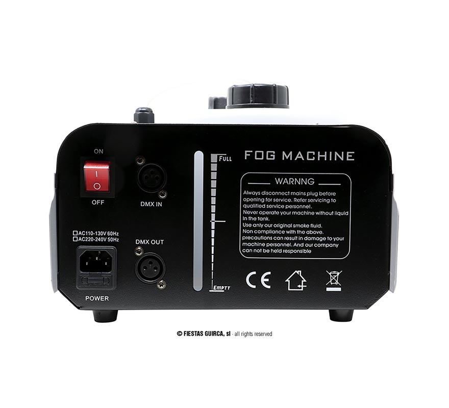 Macchina del fumo con luce e controllo da 1500 w