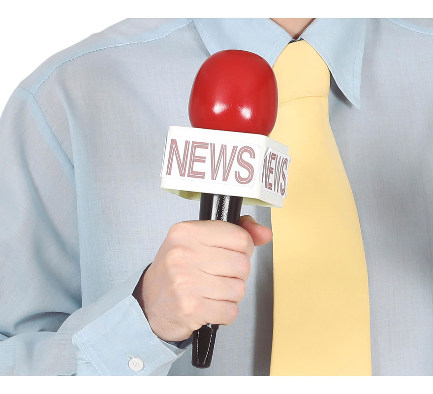 Micrófono Reportero de 25 cm