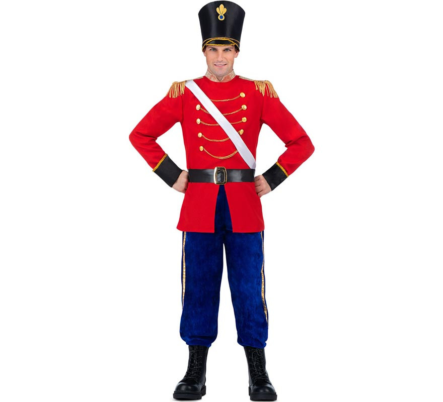 Fantasia de soldado de brinquedo para homem