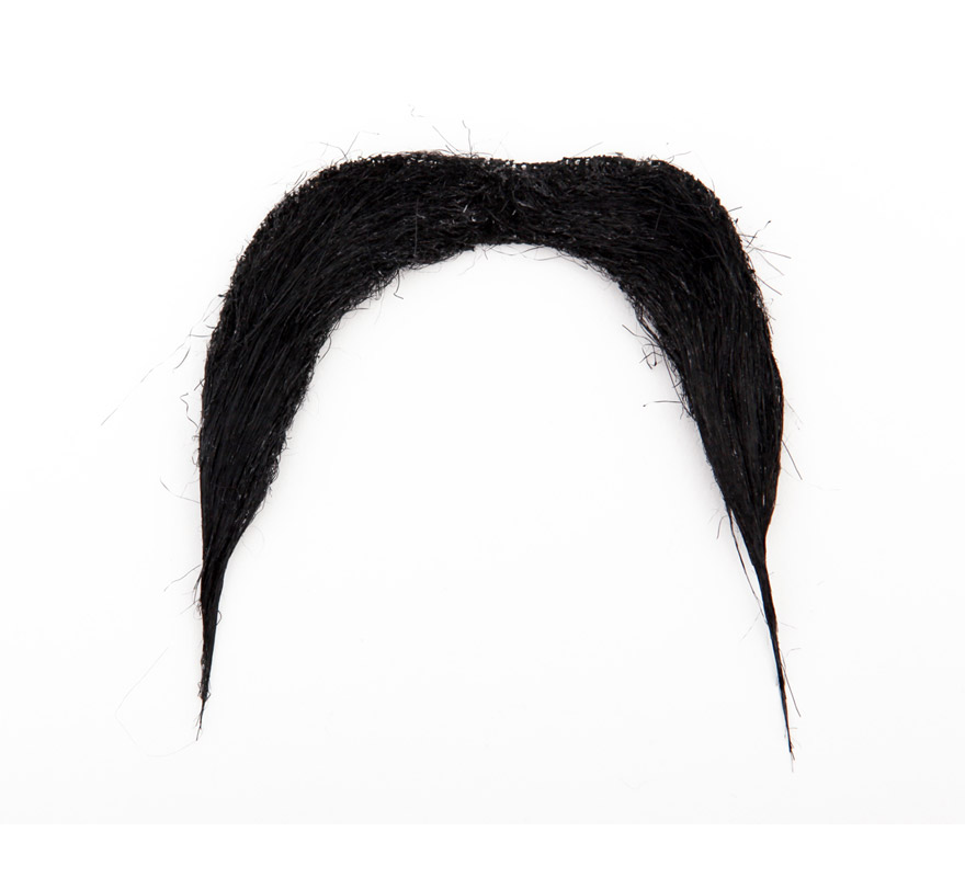 Bigote negro largo de Chino