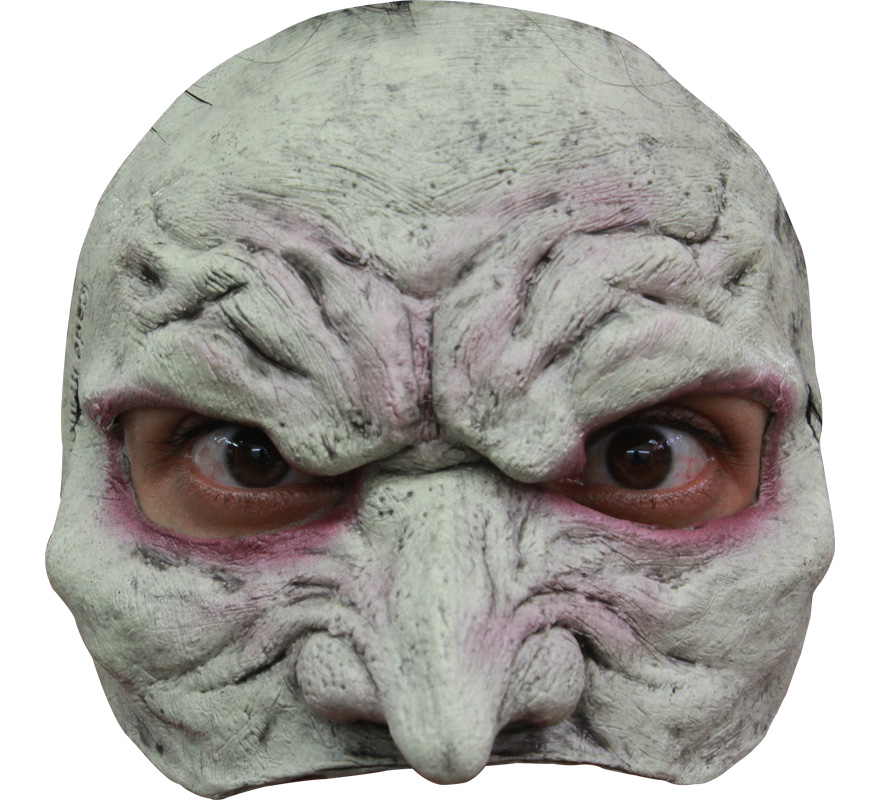 Media Máscara Witch Brujo para Halloween