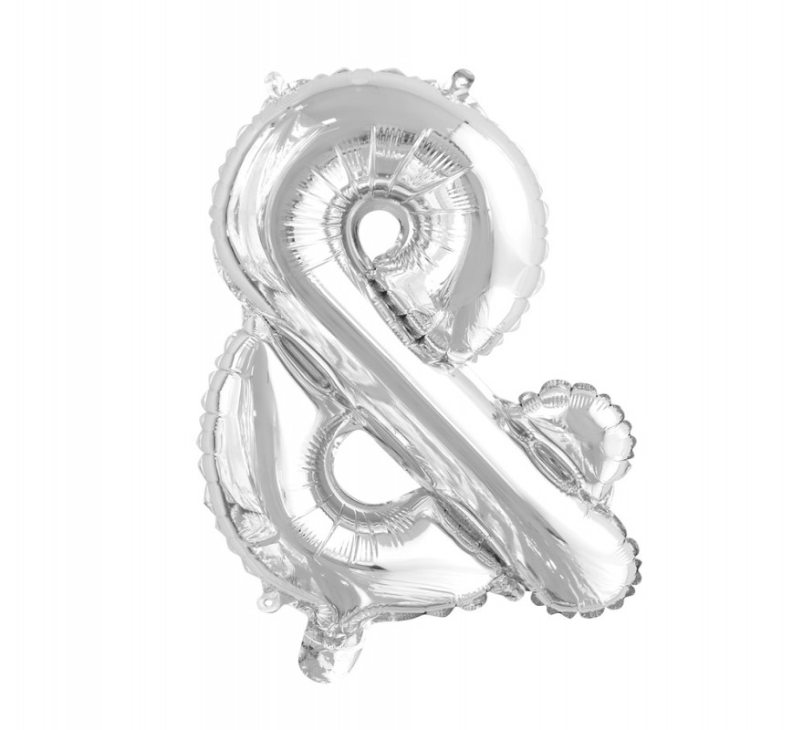 Globo de Foil & Color Plata de 41 cm