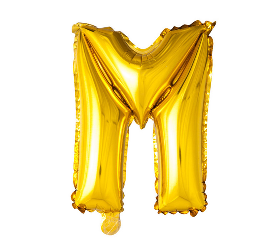 102 cm Gold M Foil Balloon