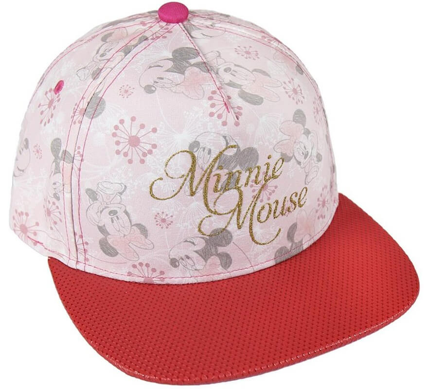 Gorra Visera Roja de Minnie 54 cm