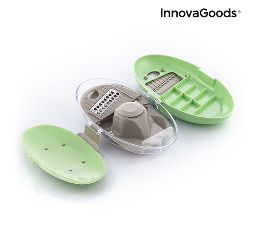 Mandolina-Rallador 5 en 1 Choppie+ InnovaGoods