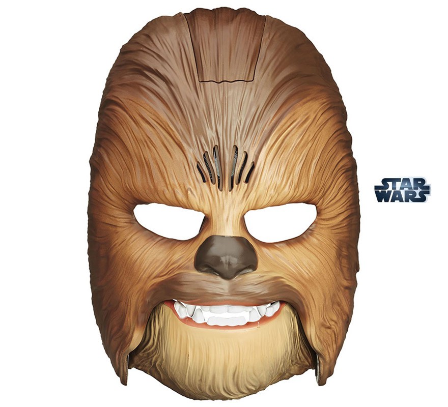 Máscara de Chewbacca con sonido y movimiento de Star Wars
