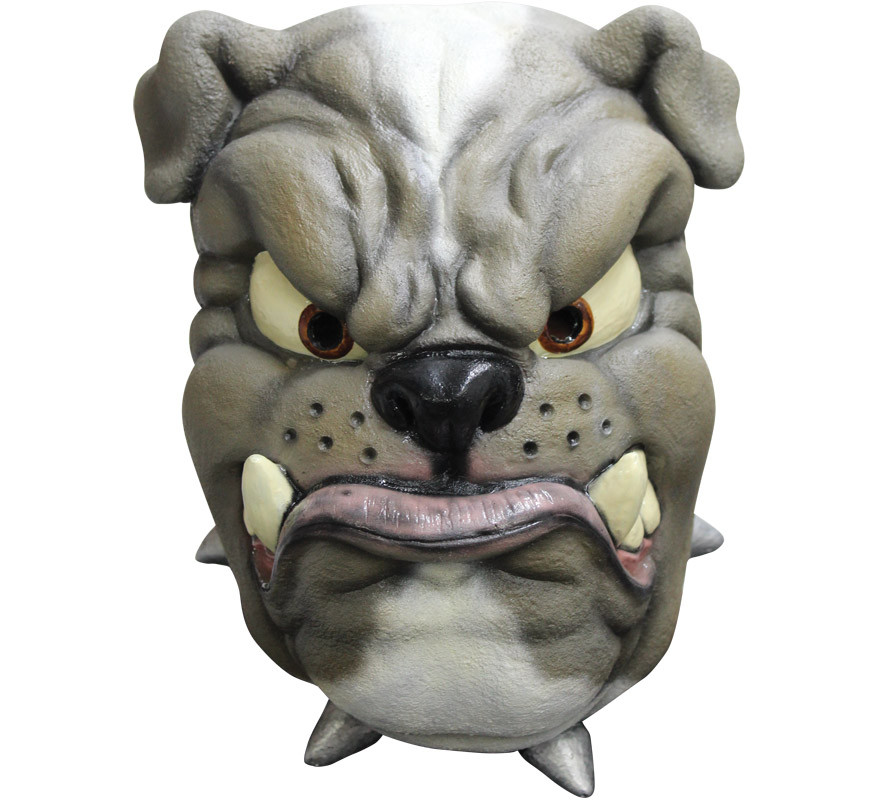 Maschera di cane del fumetto del bulldog Maschera di cane del fumetto del bulldog