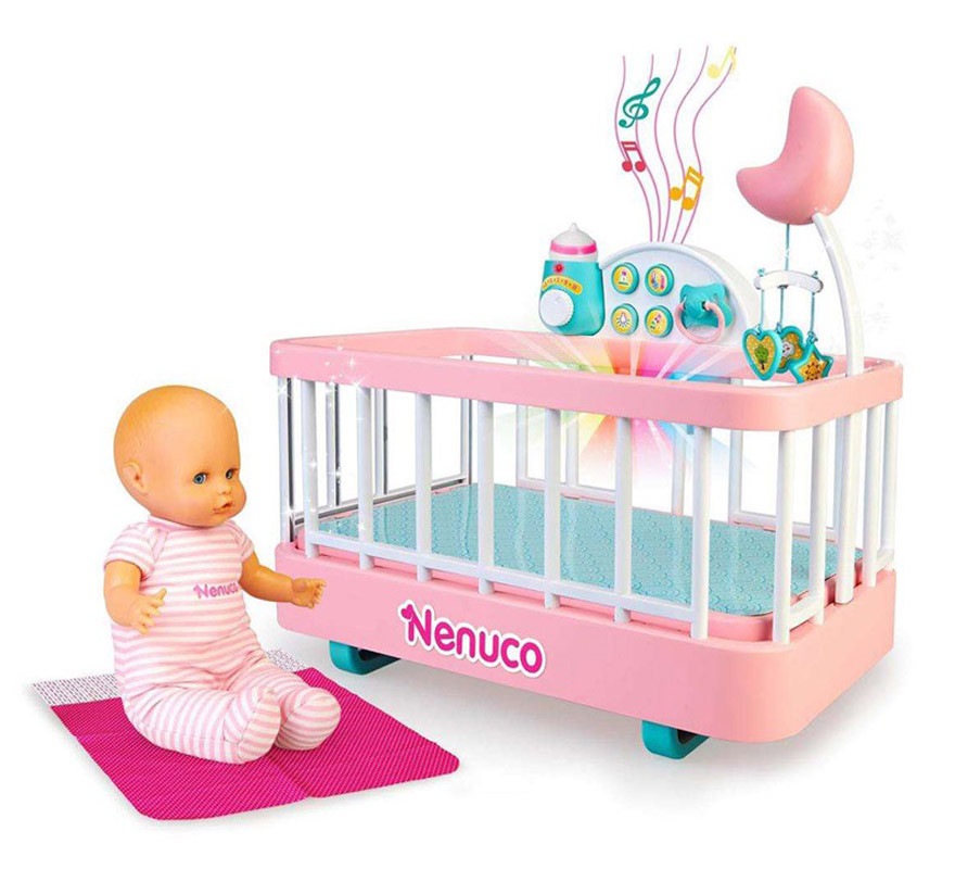 Nenuco con Muñeco Nenuco, Accesorios, Luces y Sonidos de 35 cm