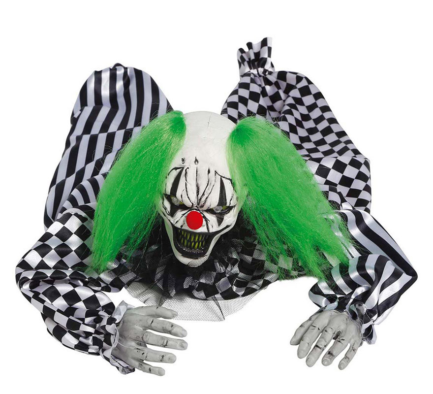 Pagliaccio spaventoso che striscia 70 cm