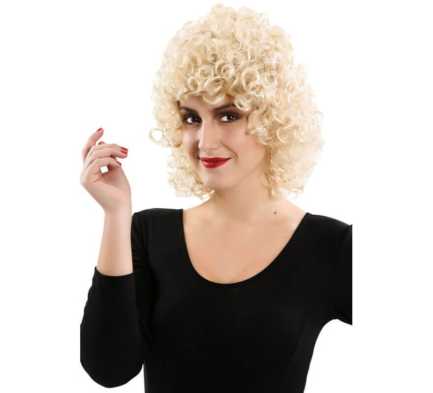 Perruque Blonde Bouclée