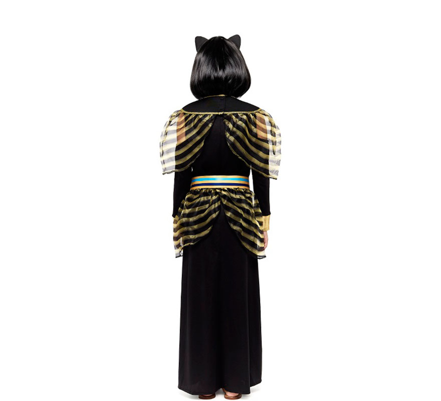 Disfraz de Diosa Bastet Egipcia para niña