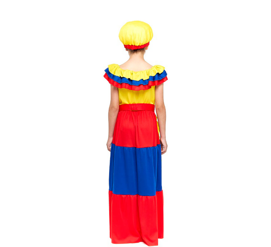 Disfraz de Palenquera para niña