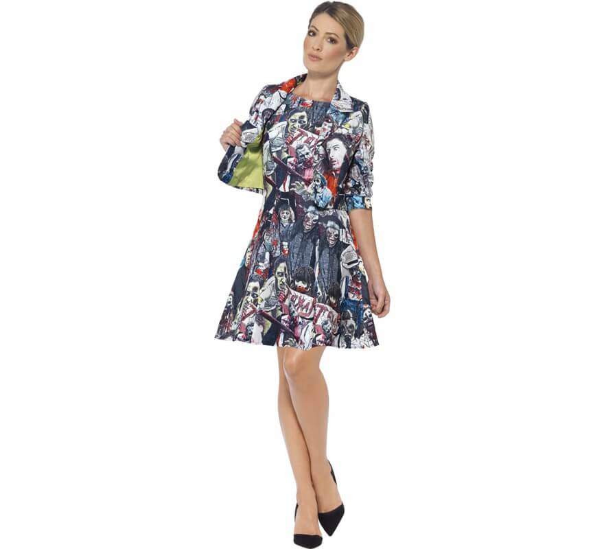 Déguisement Costume Rigolo Zombie pour femme